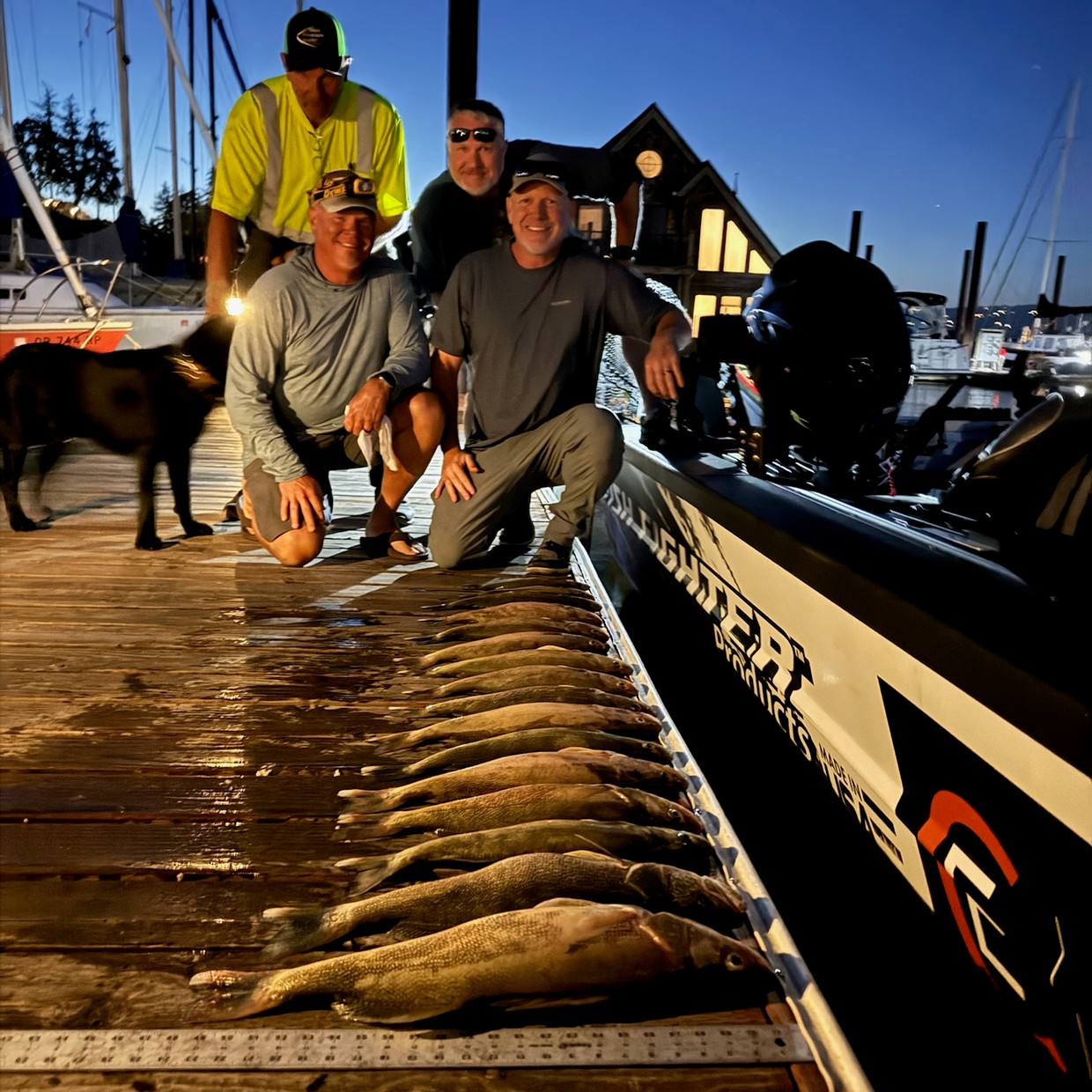 Walleye Fishing, Columbia River In Rufus
