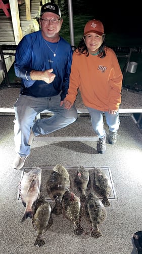 Shallow Encounters Flounder Gigging Charter with Captain Experiences