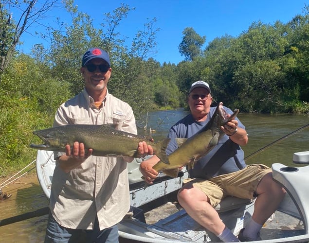 Michigan Salmon Drift Fishing In Thompsonville