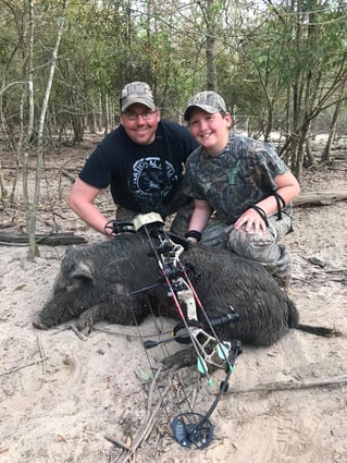 Hog Down Hunting with Captain Experiences