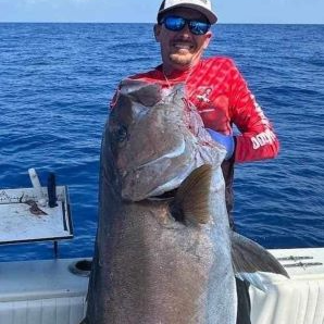 Giant Amberjack Trip In Galveston