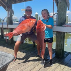 Offshore Snapper In Gulf Shores
