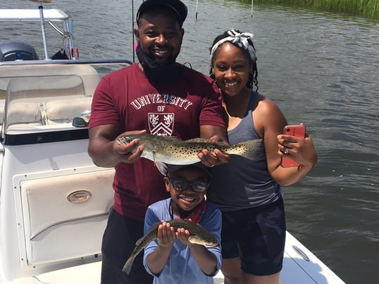 Fishing For Speckled Trout In Charleston, Sc